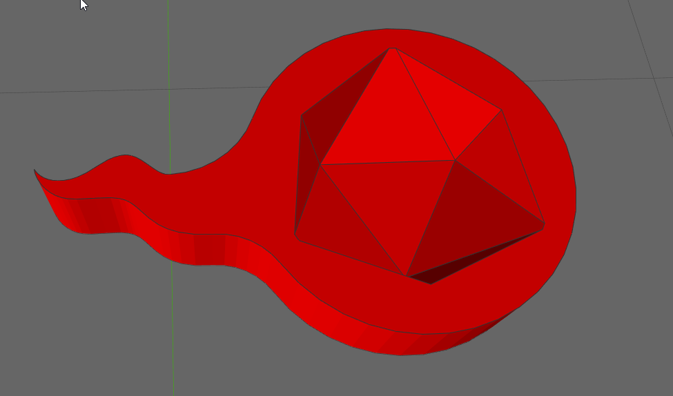 Free STL file D&D d20 Holder with separate flame・Object to download and ...