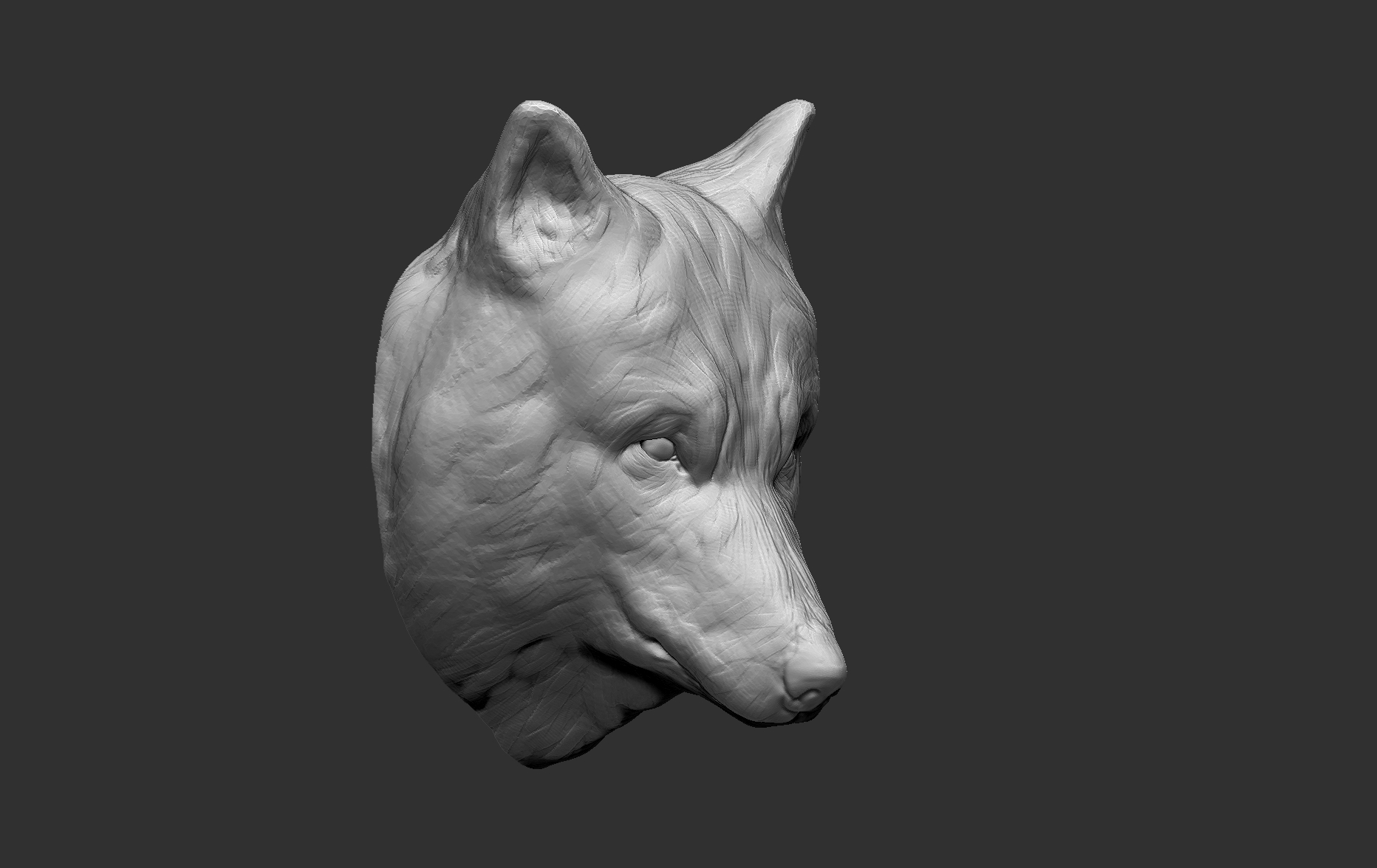 Free STL file Wolf・3D printer design to download・Cults