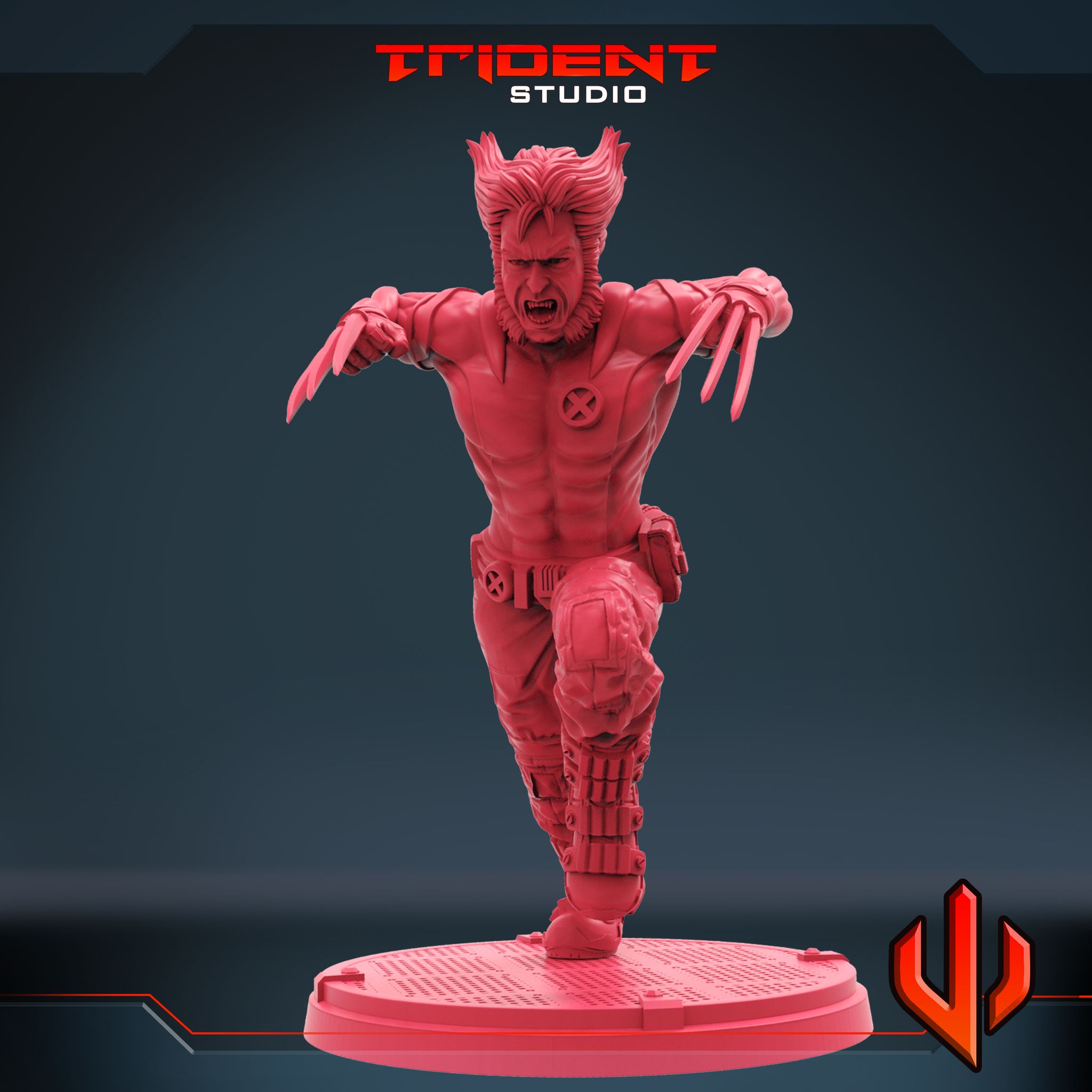 3D file CLAWMAN BERSERKER RAGE・3D printer model to download・Cults