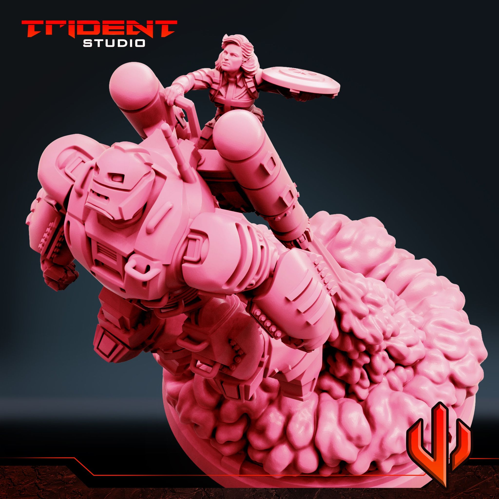 3D file CAPTAIN EXCALIBUR AND CHIMERA BUSTER・3D print design to ...