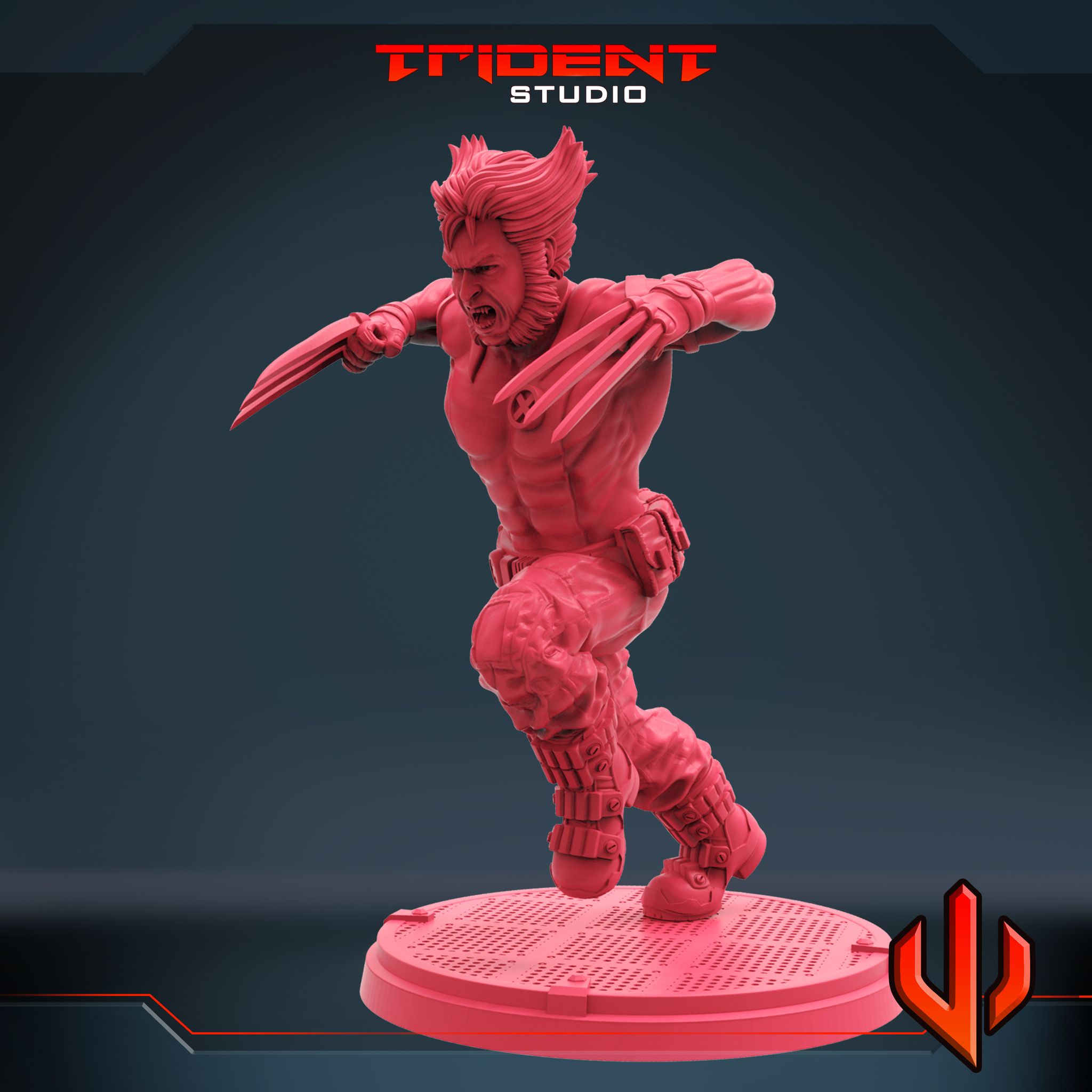3D file CLAWMAN BERSERKER RAGE・3D printer model to download・Cults