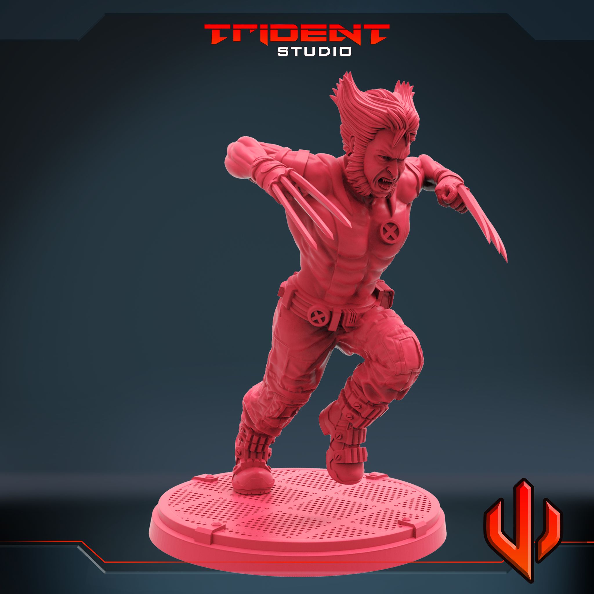 3D file CLAWMAN BERSERKER RAGE・3D printer model to download・Cults