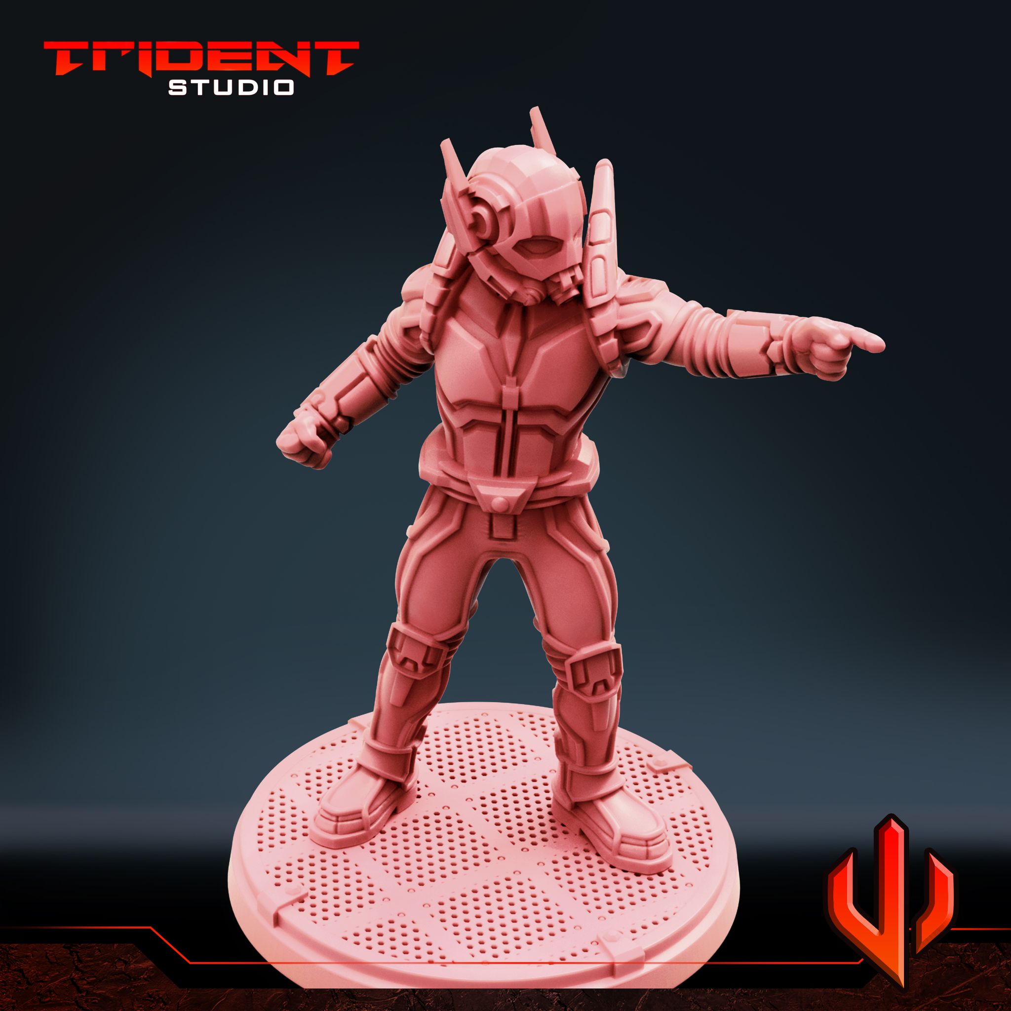 3D file HUNK PIM w/ HELMET・3D printing idea to download・Cults