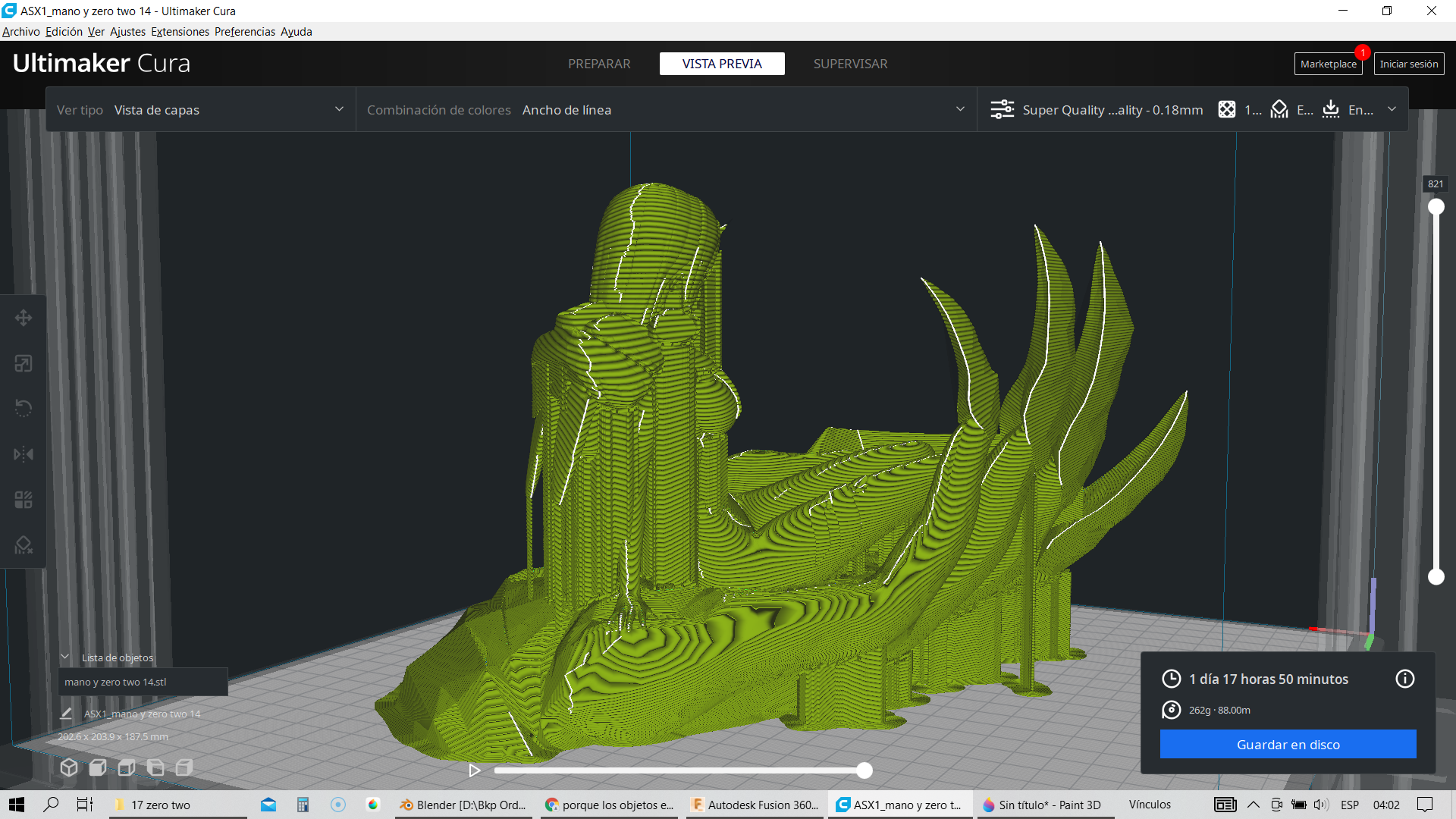 3D file Anime - Zero Two and the hand of Strelizia ・3D printing ...