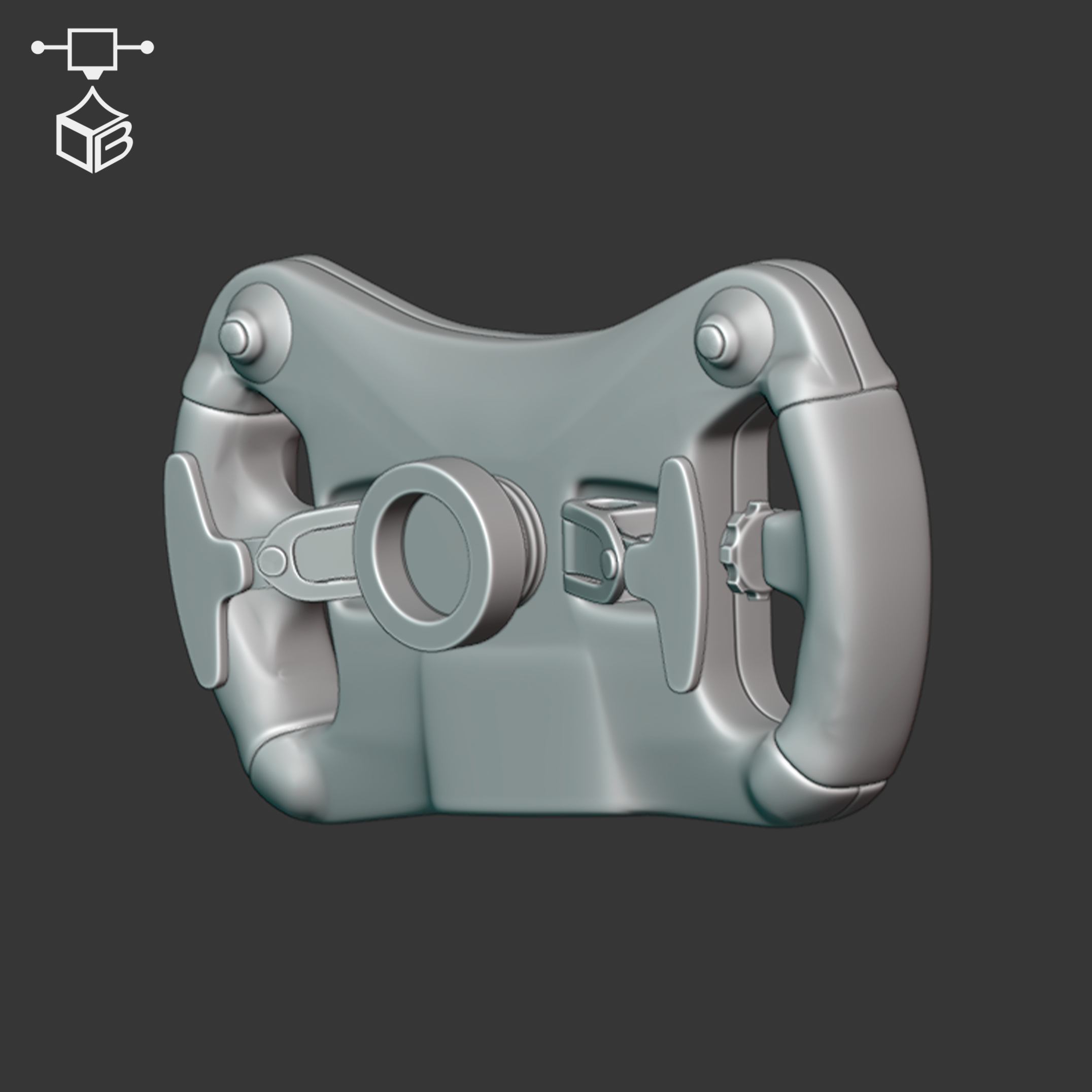 Archivo STL VOLANTE BRABHAM BT62・Design para impresora 3D para ...