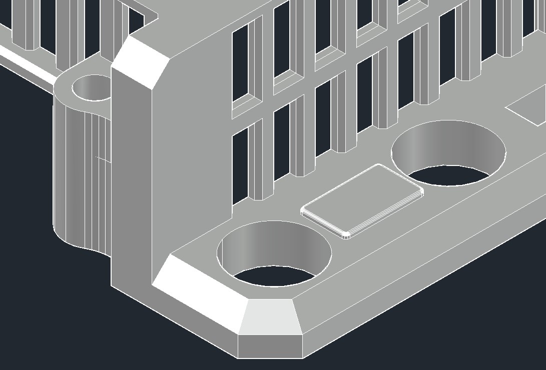 Free STL file Hobby Wing Max5 Dual Fan Shroud 🪶・3D printer design to ...
