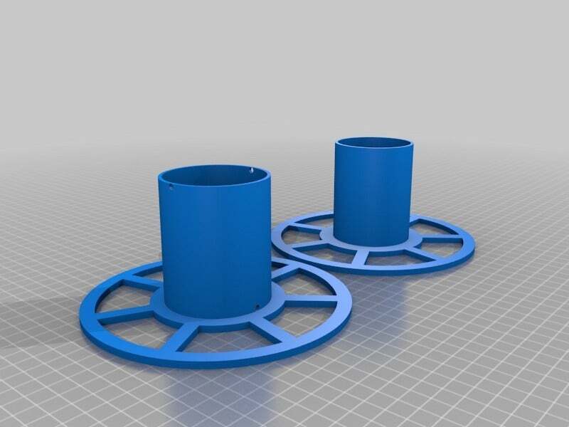 Free STL file First try, Customized Filament Spool・3D print object to ...
