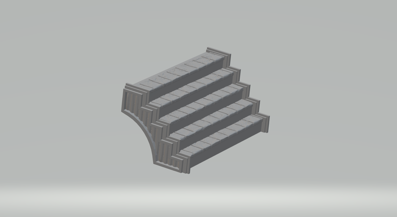 Free STL file Grimdark Catacomb stairs・3D printer design to download・Cults