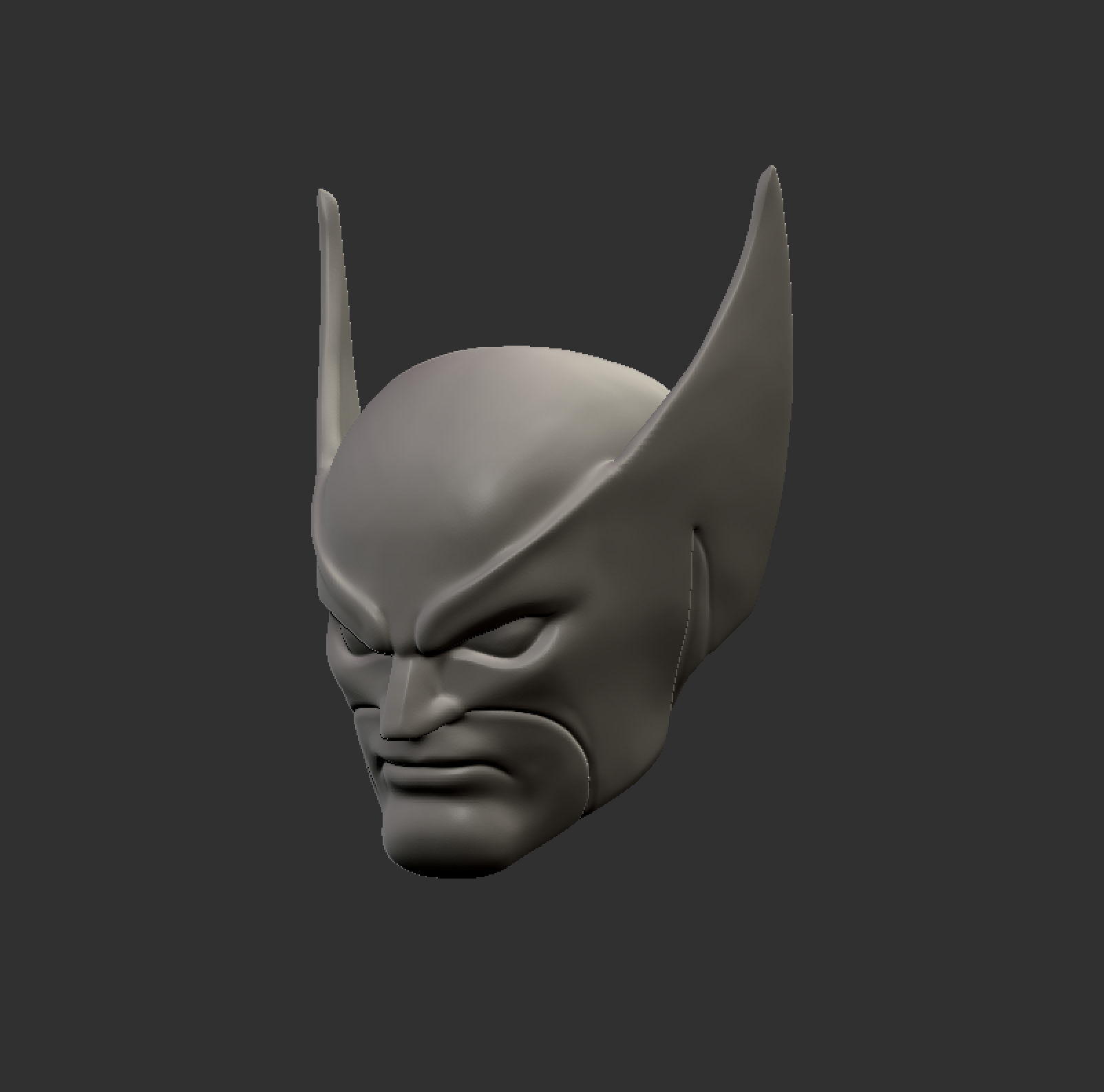 STL file Wolverine Head for Marvel Legends Figure 👾・3D printer model to ...