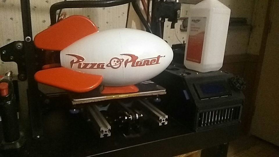 Free STL file Pizza Planet Rocket 🍕・3D printing design to download・Cults