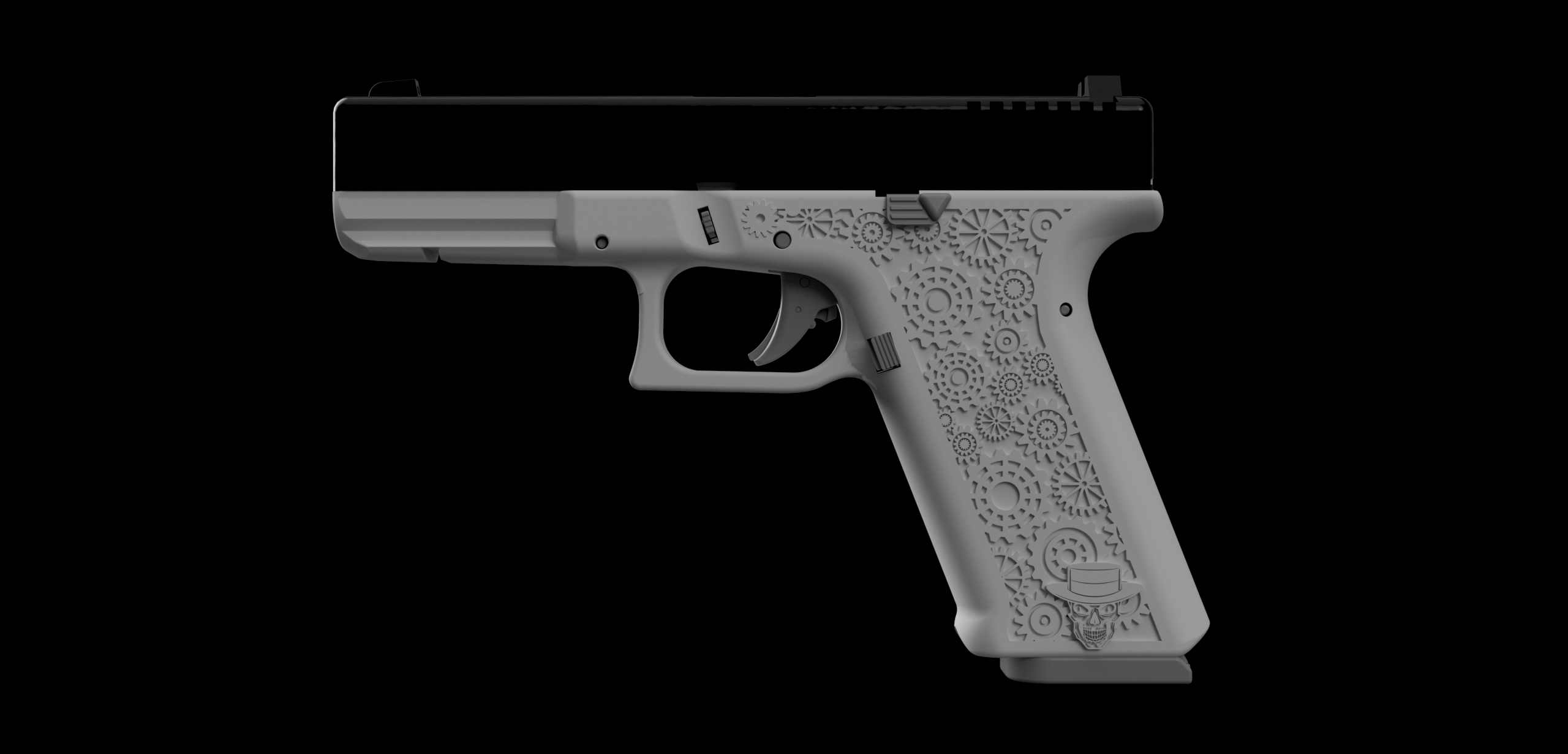 STL file Glock 17 Gears 🔫・3D print design to download・Cults