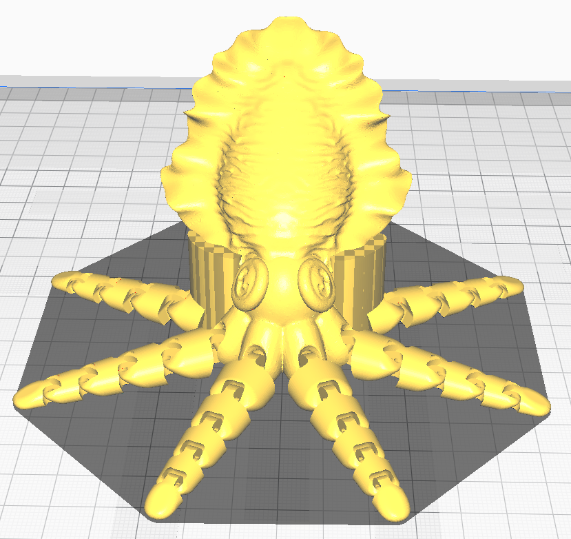 Free STL file Articulated Cuttlefish・Design to download and 3D print・Cults