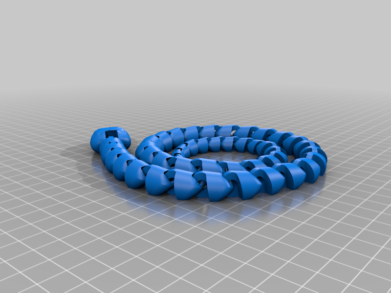 Free STL file Articulated Snake v5 (bigger head) 🐍・3D print design to ...