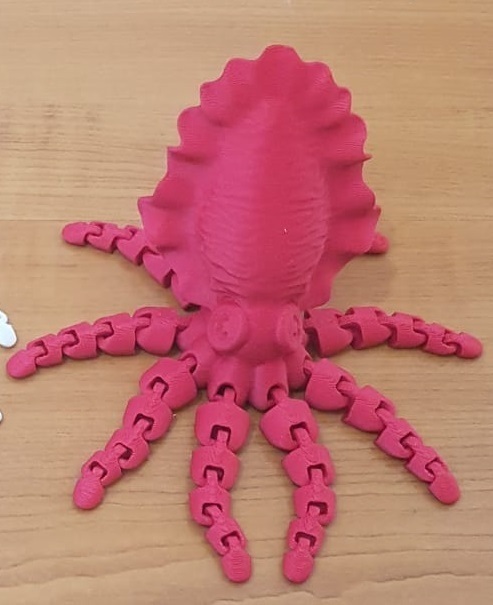 Free STL file Articulated Cuttlefish・Design to download and 3D print・Cults