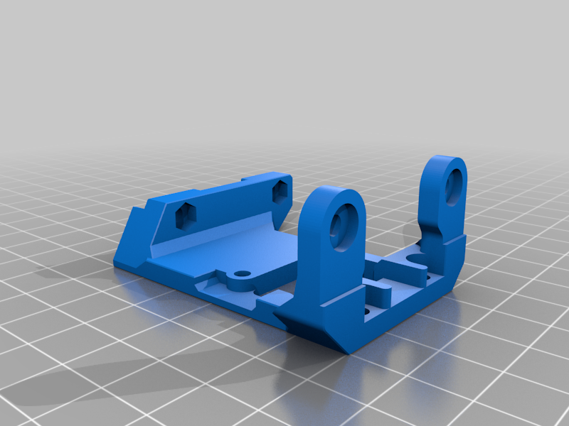 Fichier 3D gratuit E3D ToolChanger Hemera Mount for Duet 3 Tool Board with Captive Nuts (Montage ...