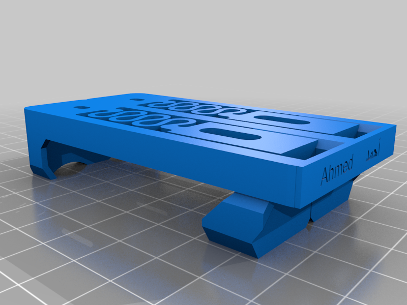 Free 3D file 18650 holders with integrated spring・3D print object to download・Cults