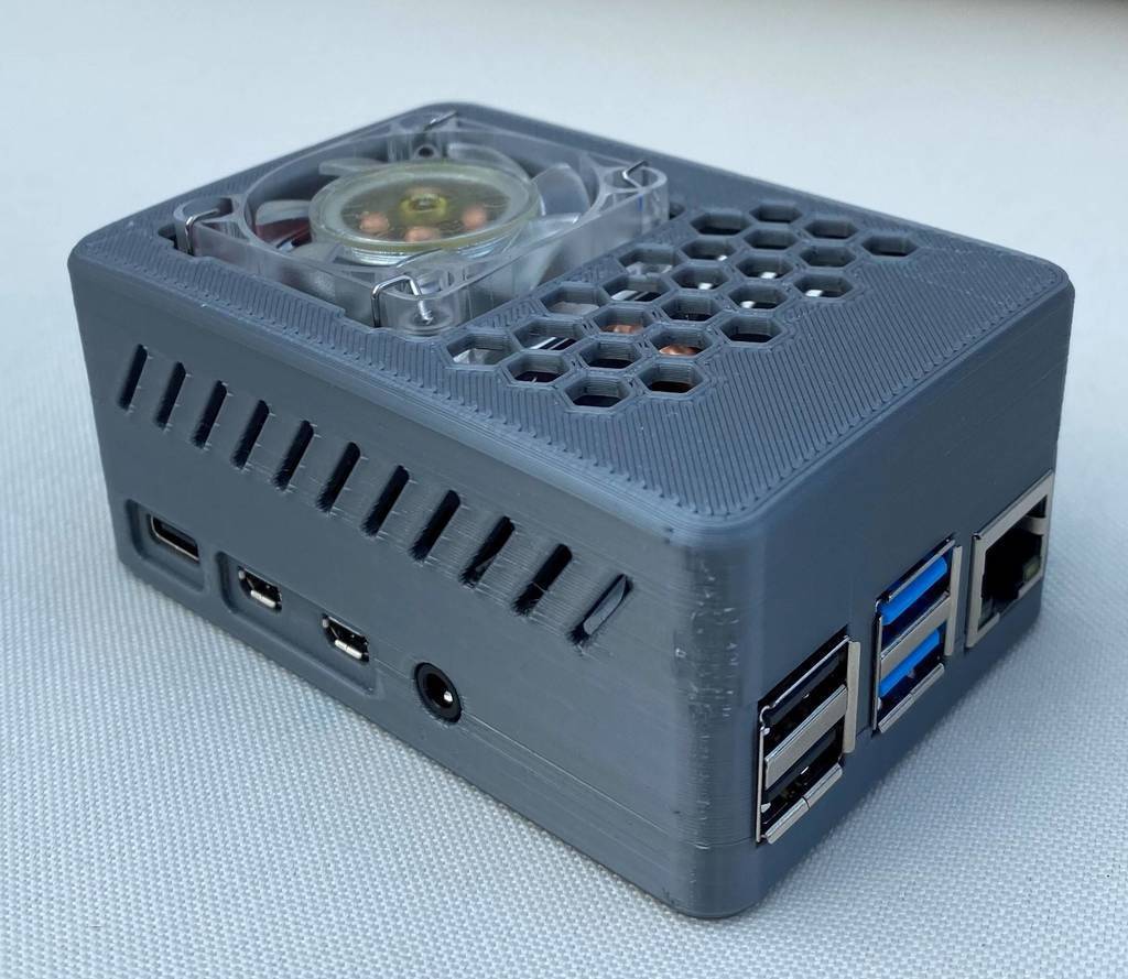 Free STL file Raspberry Pi 4- Low Profile Ice Tower Cooler- Pi 4 Case ...