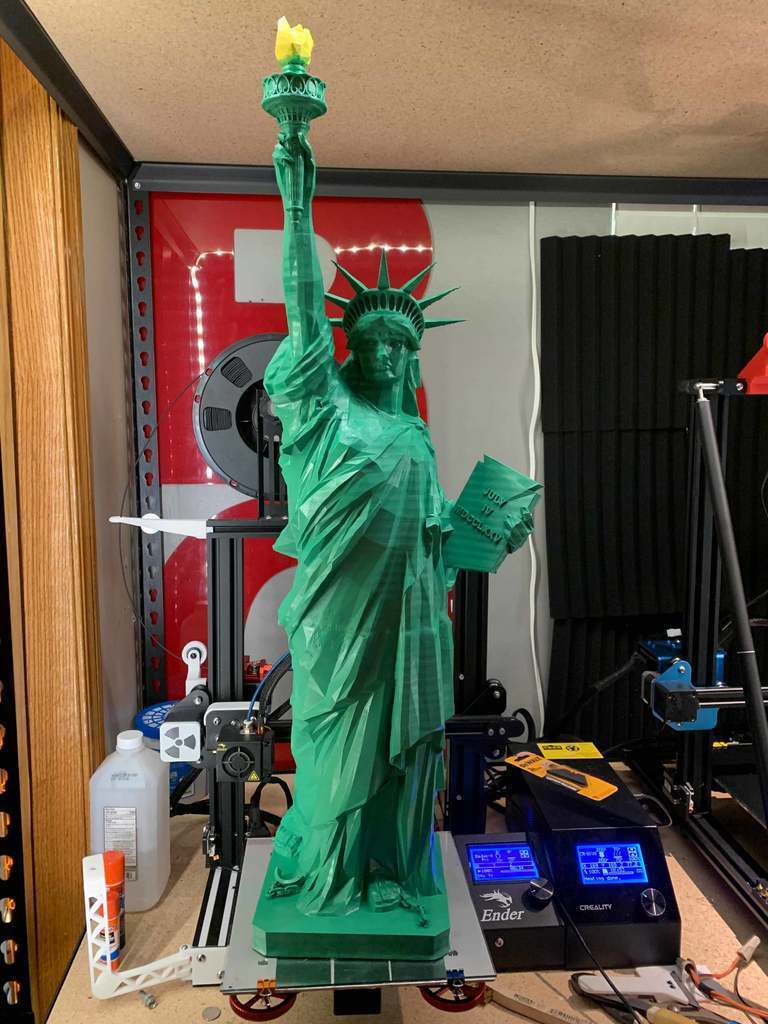 Free STL file Statue of Liberty・3D printing design to download・Cults