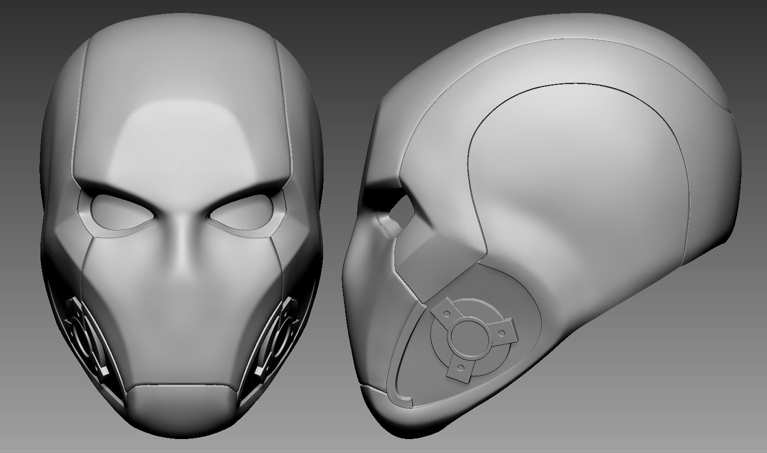 STL file red hood helmet titans series・3D printing design to download・Cults