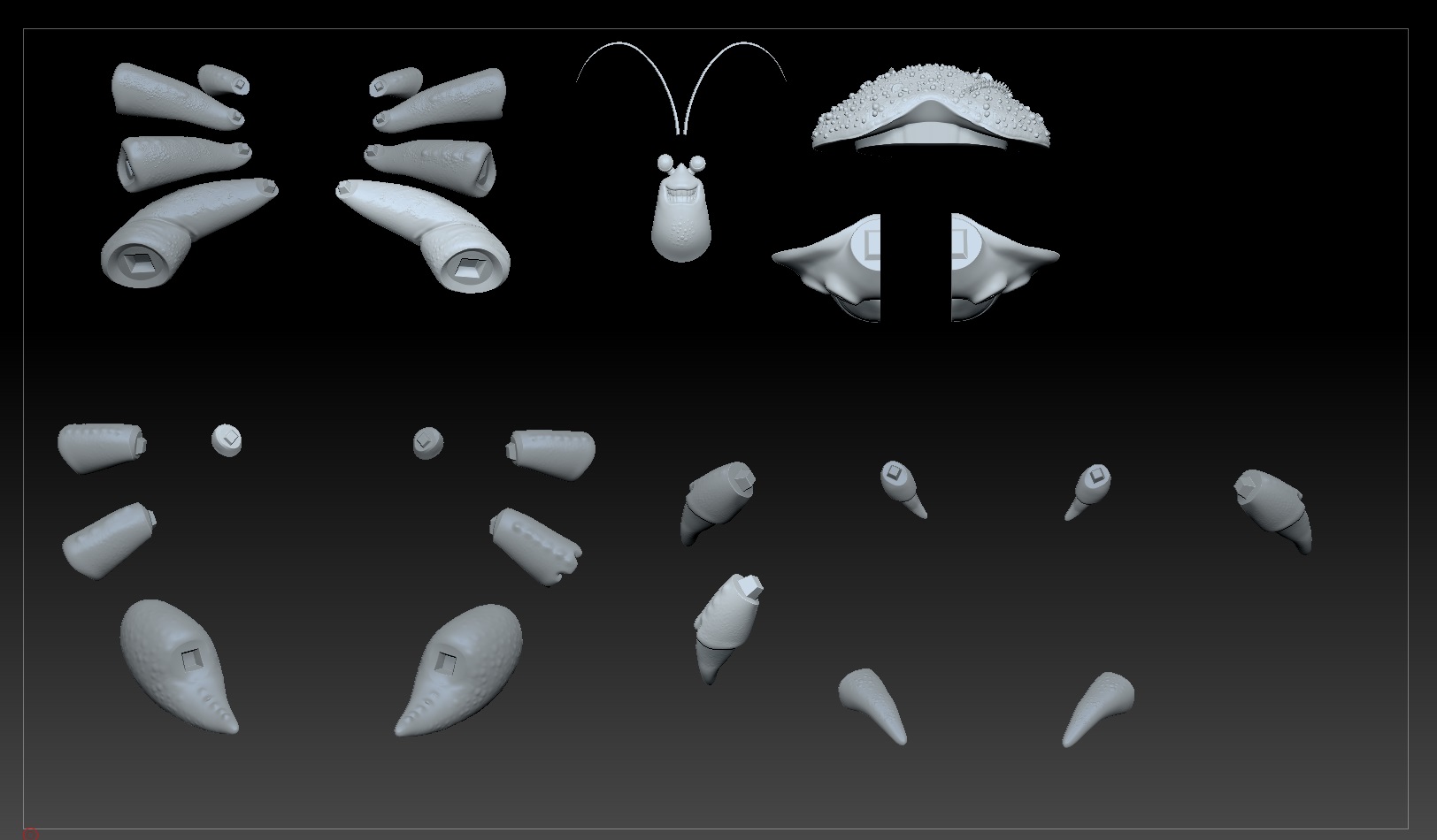 STL file Tamatoa - Moana 🦀・Model to download and 3D print・Cults