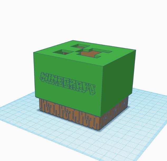 Free STL file Minecraft Builders & Biomes Tile Holder 🦸・3D print design ...
