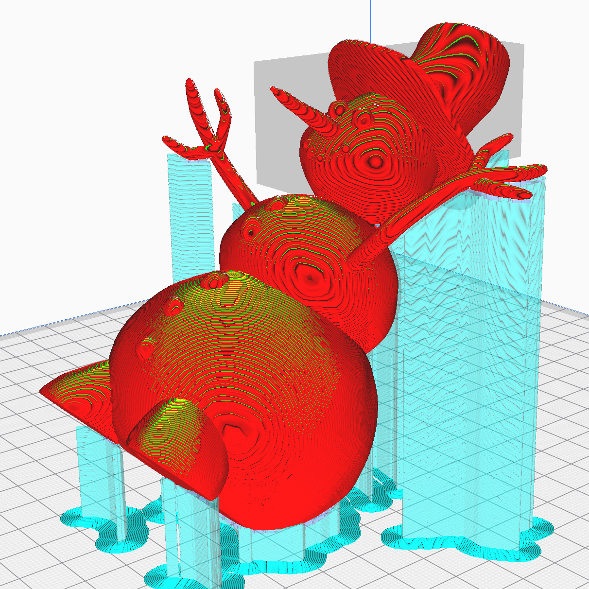 STL file Snowman・3D printable design to download・Cults