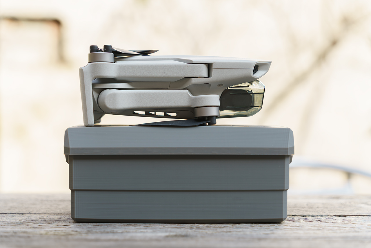 STL file DJI Mini 2 Drone Case Print In Place・3D printer model to ...