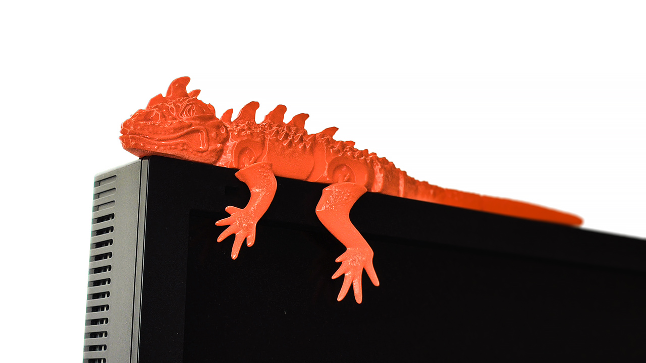 STL file Dragon Lizard Articulated (print-in-place) 🐉・3D printer model ...