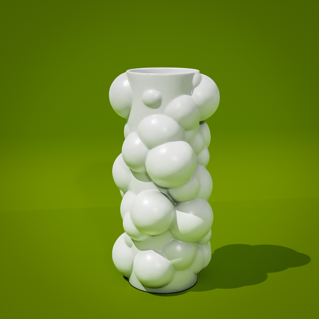STL file Bubbles Vase・3D printable model to download・Cults