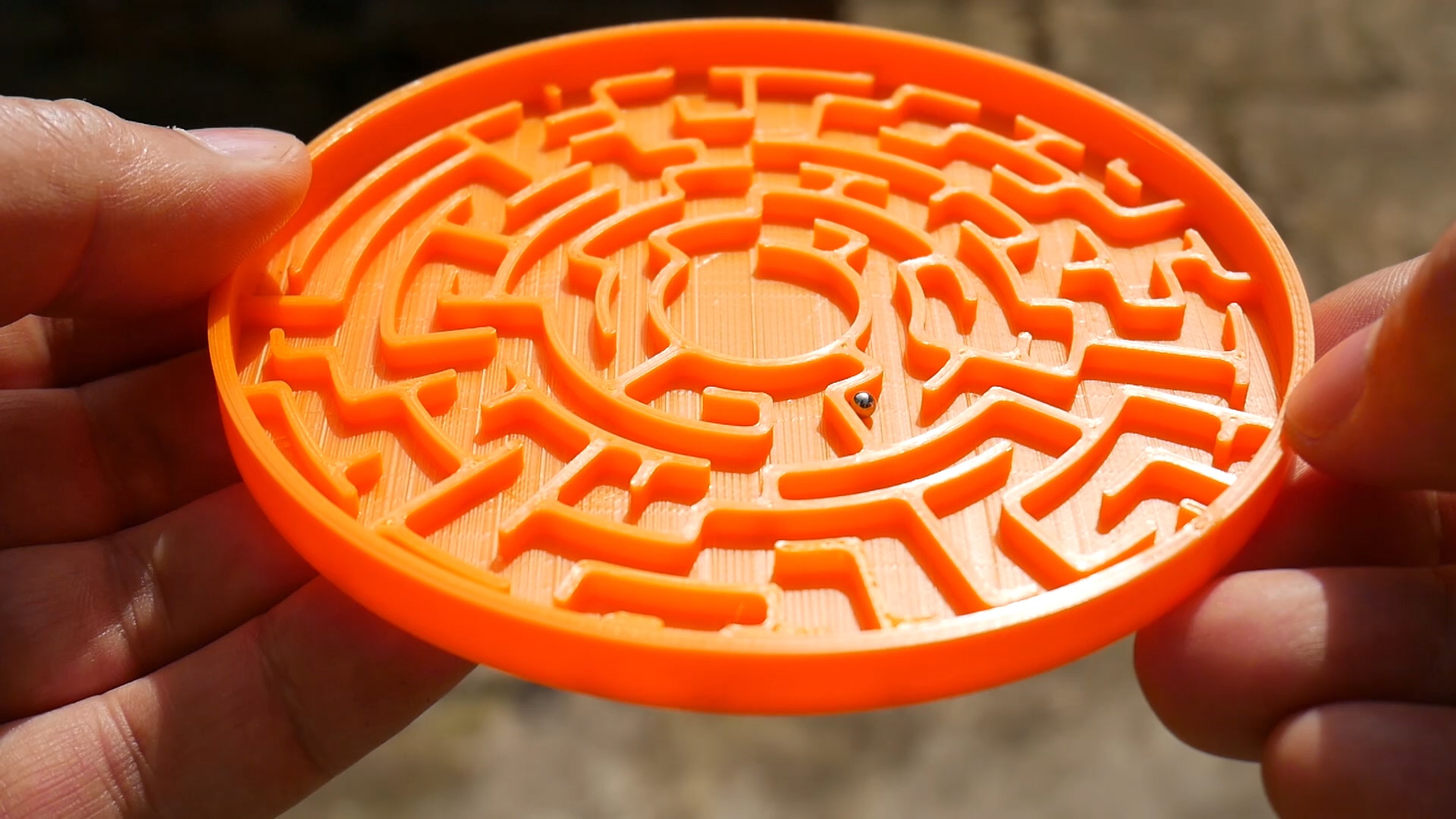 Free STL file Circular Maze Toy・3D printing design to download・Cults