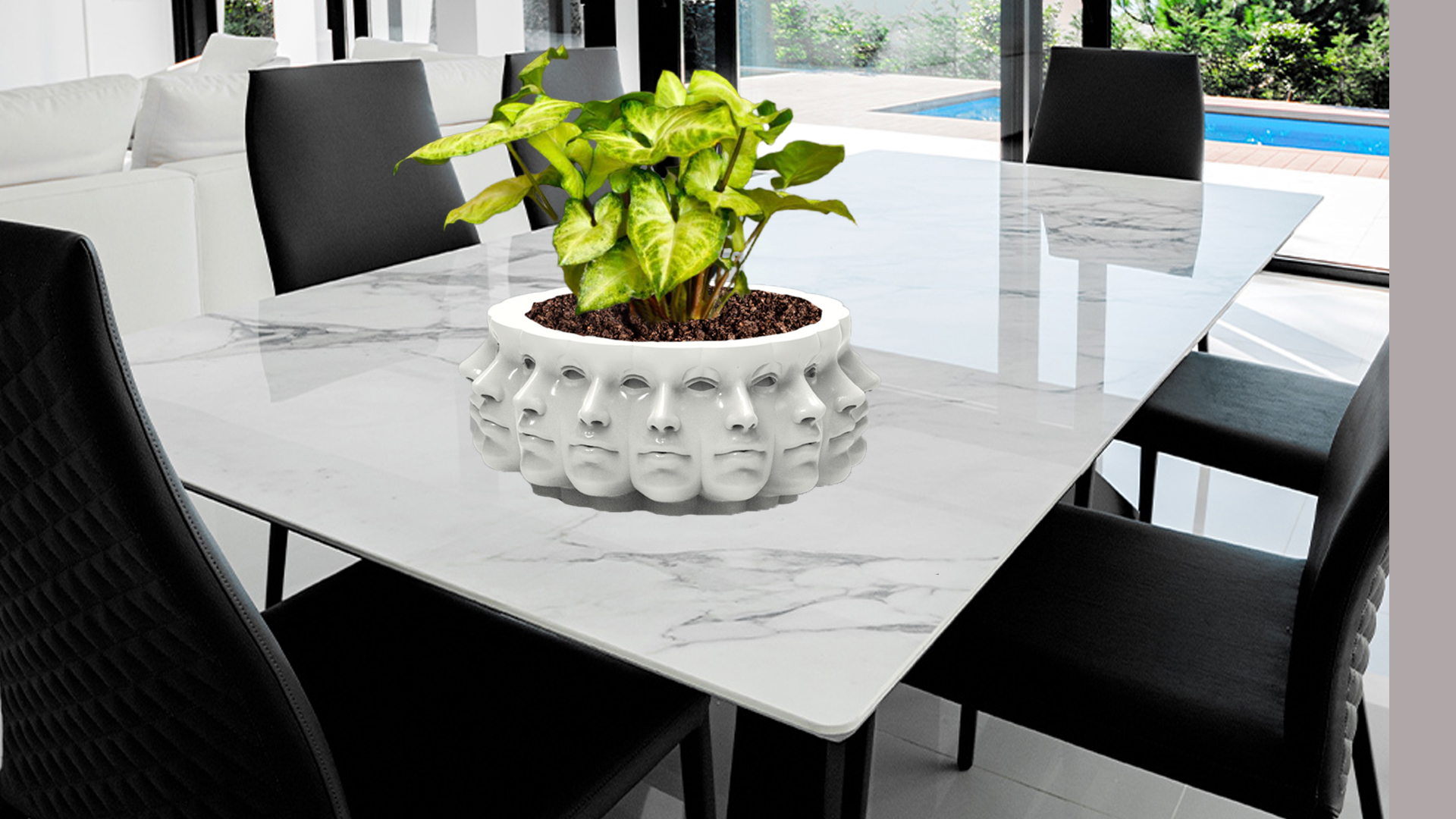 STL file Polyface planter・3D printing idea to download・Cults
