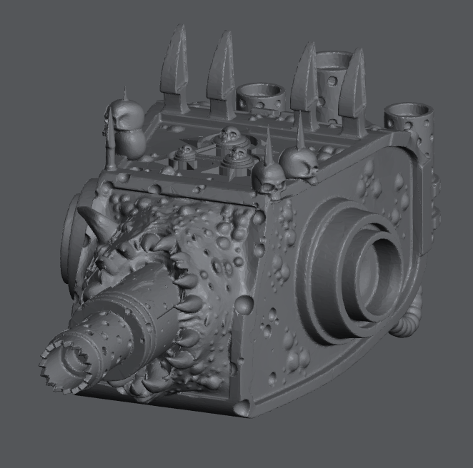 Free STL file Disgusting Defiler Turret 🎲・Template to download and 3D ...