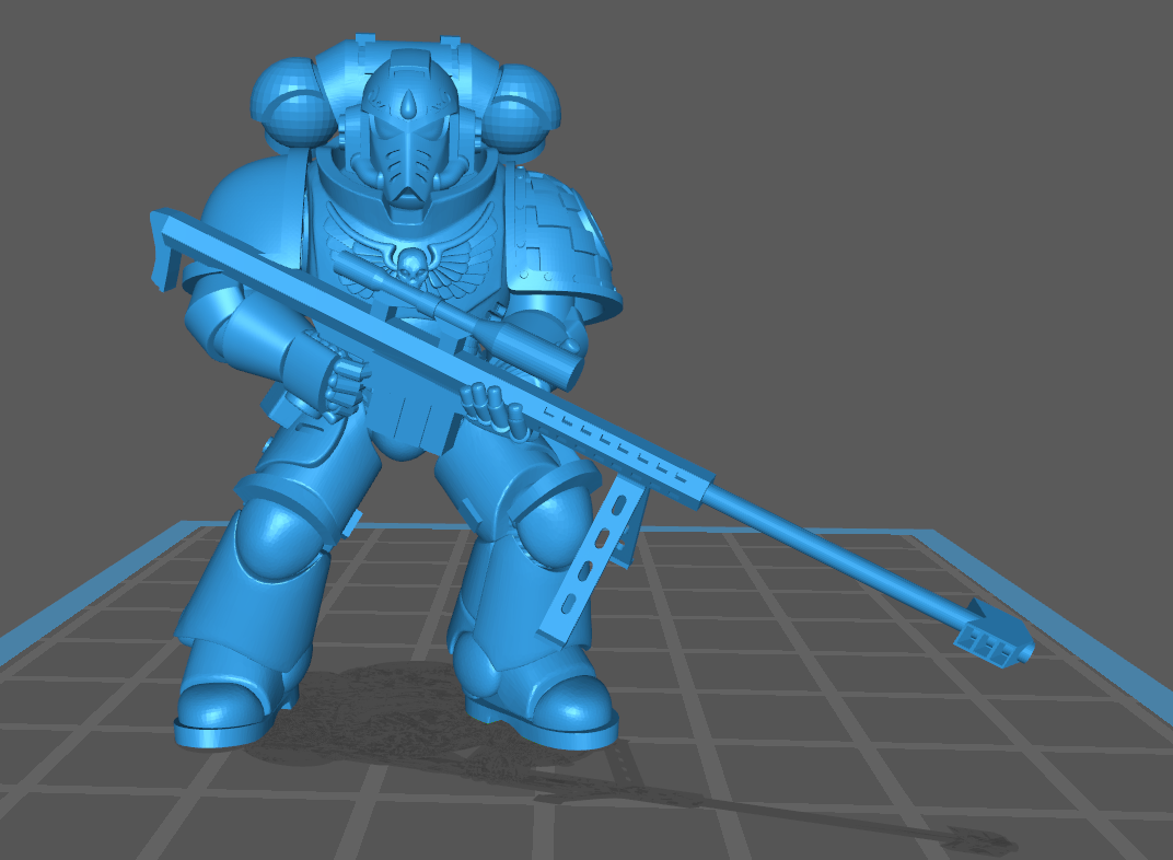 Free STL file Sadman with a gat・3D printing idea to download・Cults