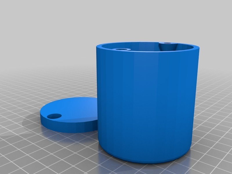 Free 3D file Pivot-lid cup with magnet closure・3D printing idea to ...