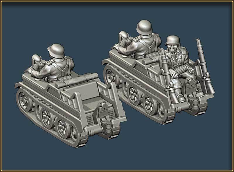 Free STL file Kettenkrad (15mm) 🎲・3D printable object to download・Cults