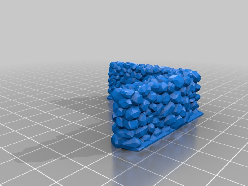 Free STL file Stone Wall Sections 🏛️・3D printable model to download・Cults