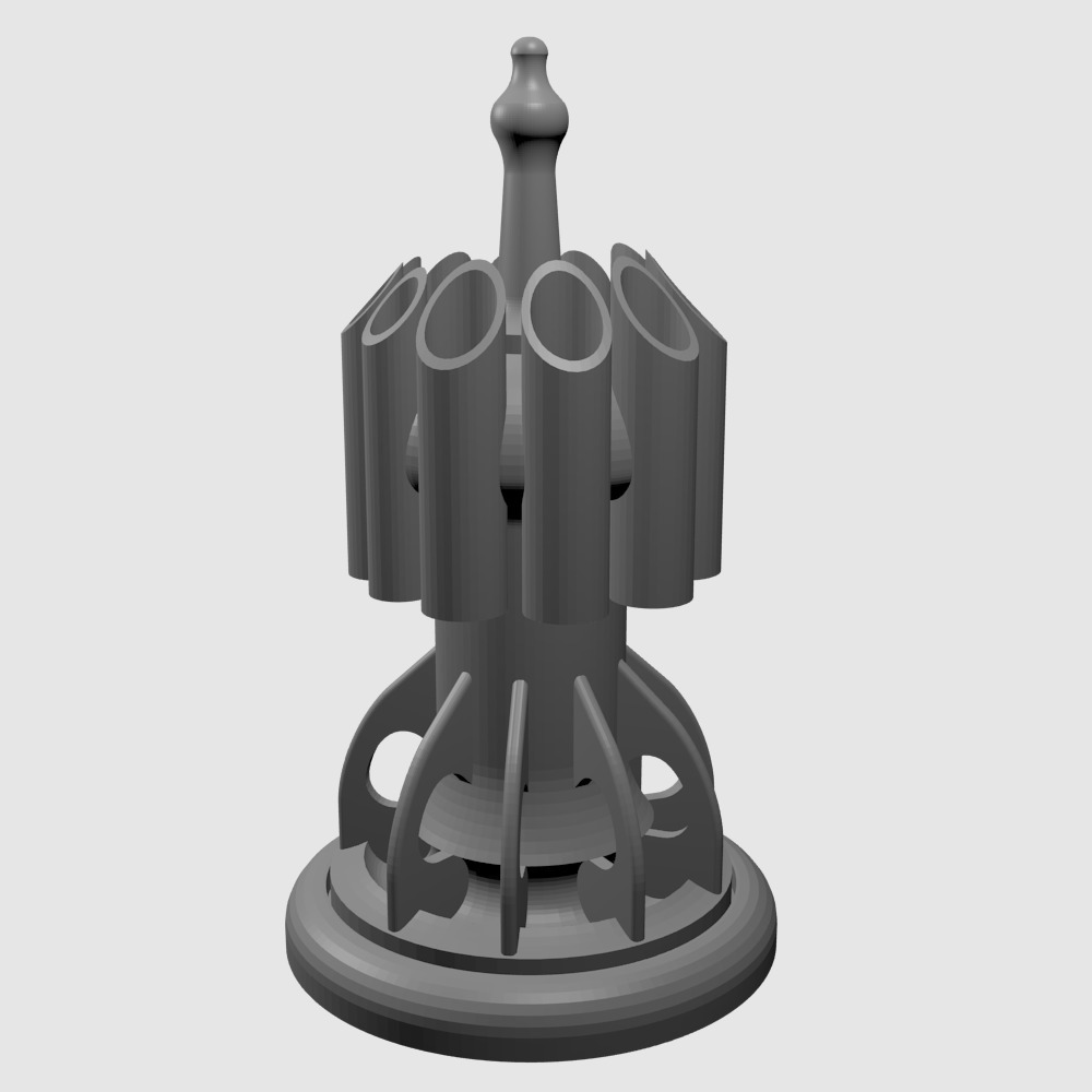 Free STL file Brush Rack・3D printing model to download・Cults