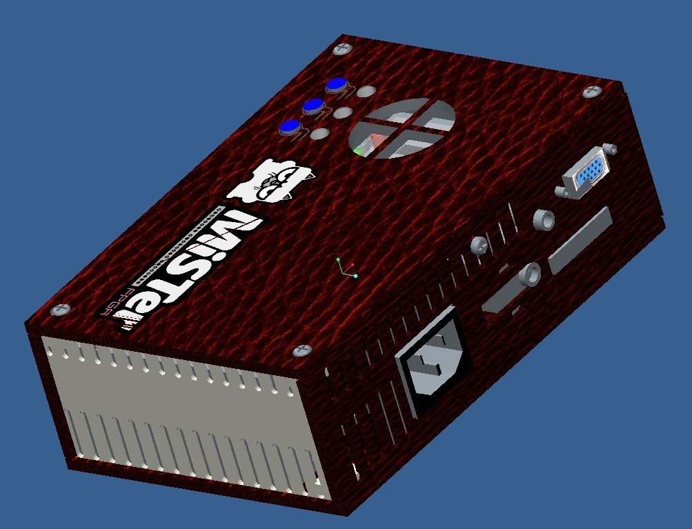 Free 3D file Encolsure for the Mister FPGA project・3D printable model ...