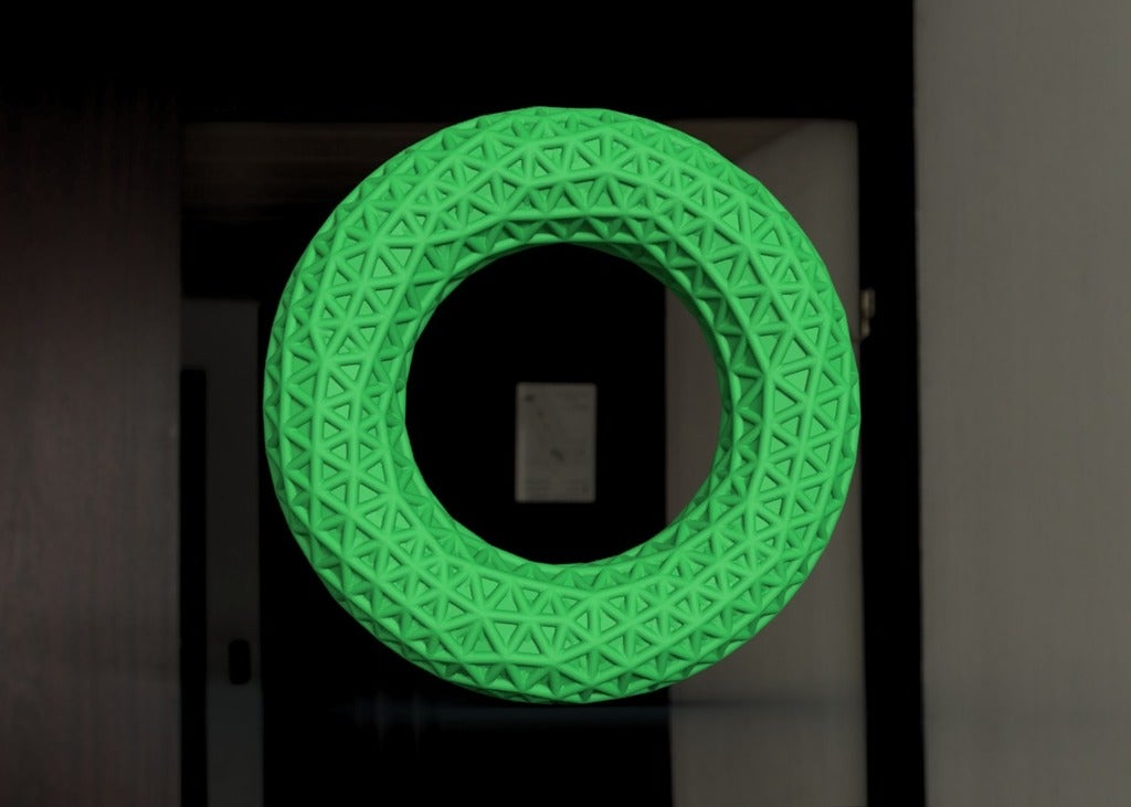 Free STL file Christmas Wreath Ring Base Vol.1・3D printer design to ...