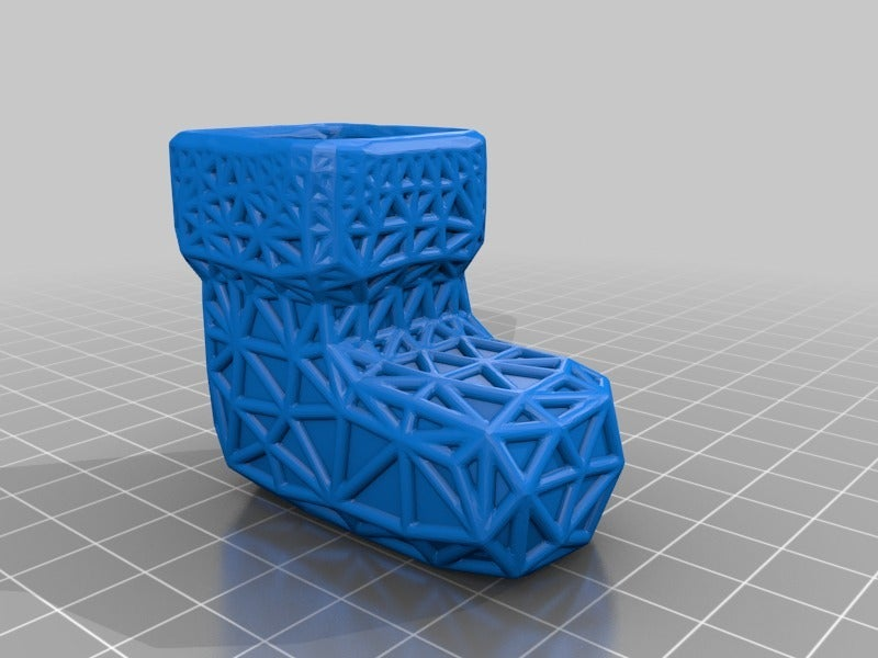 Free STL file Xmas Santa Boots Vol.01・Model to download and 3D print・Cults