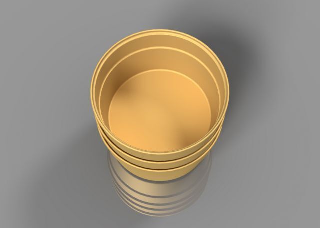 Free STL file 'Furo Oke' Japanese Sento bath pail 🛀・3D print design to ...
