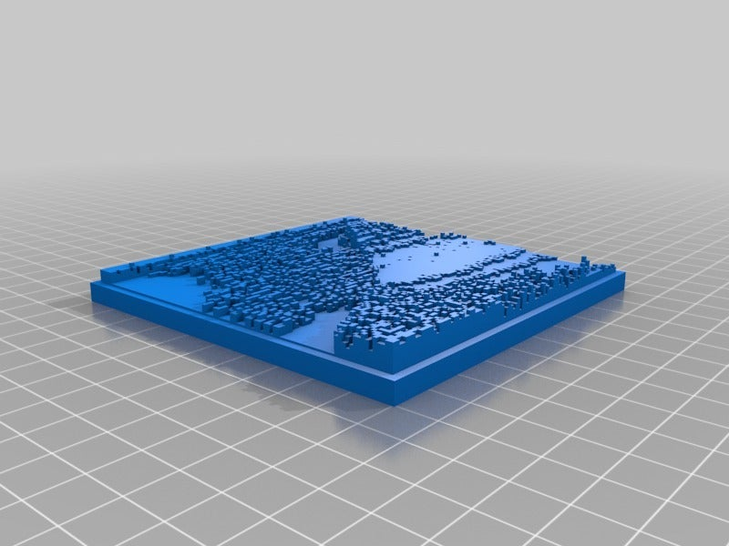 Free STL file Minecraft 3DPrinting Art Tile - South Wind Clear Sky -・3D ...