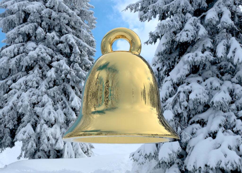 Free STL file Christmas Bell Parts Vol.2・3D printing template to ...