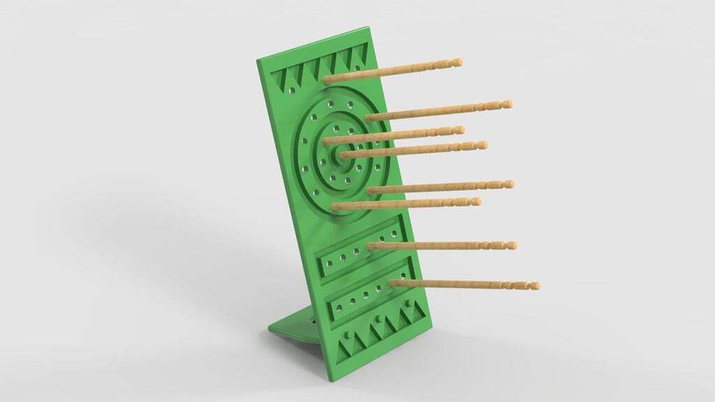 STL-Datei Zahnstocher-Dart-Ständer 🏠 kostenlos・3D-Druck-Idee zum ...