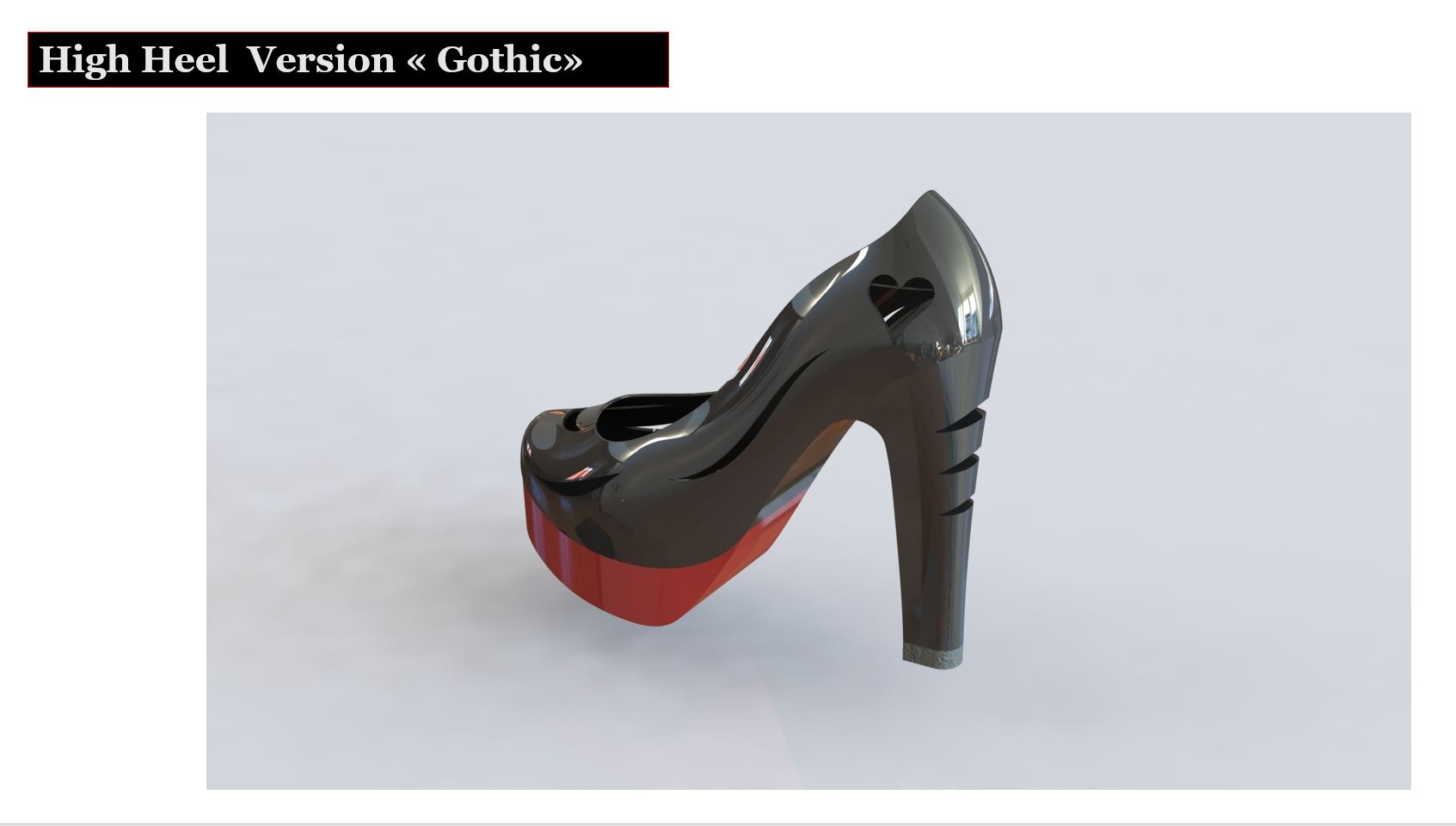 Free STL file High Heels for Doll (Or Decoration)・3D printing idea to ...