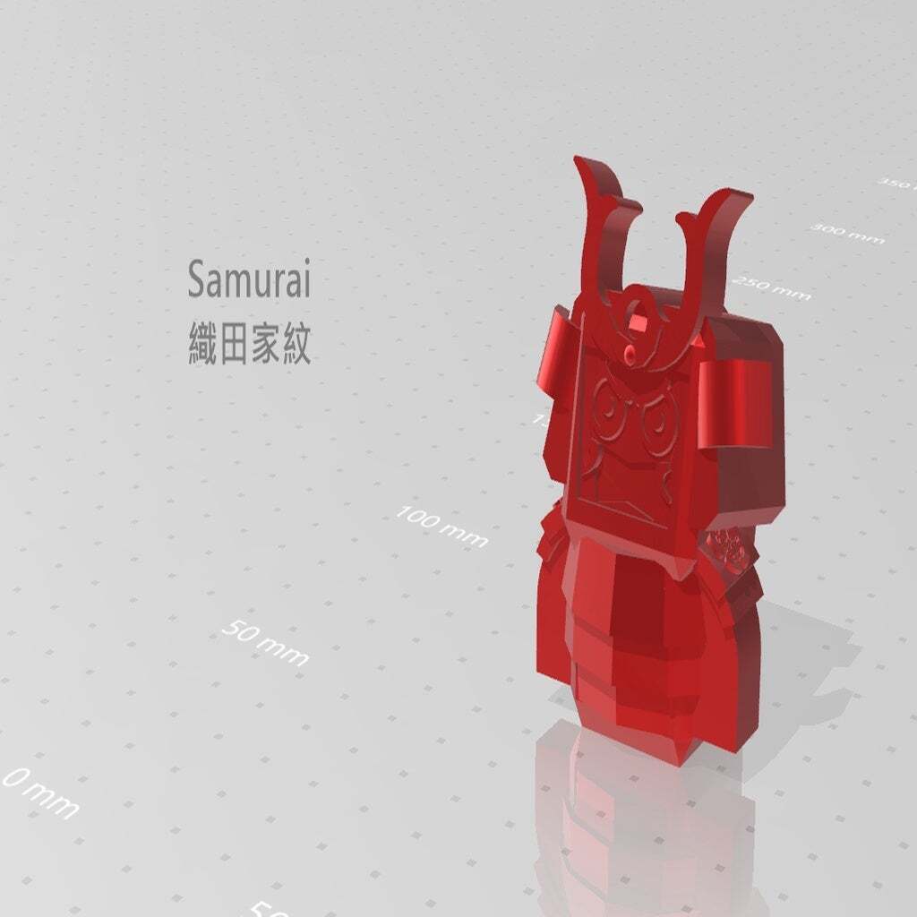 Free STL file simple Samurai・3D printing template to download・Cults