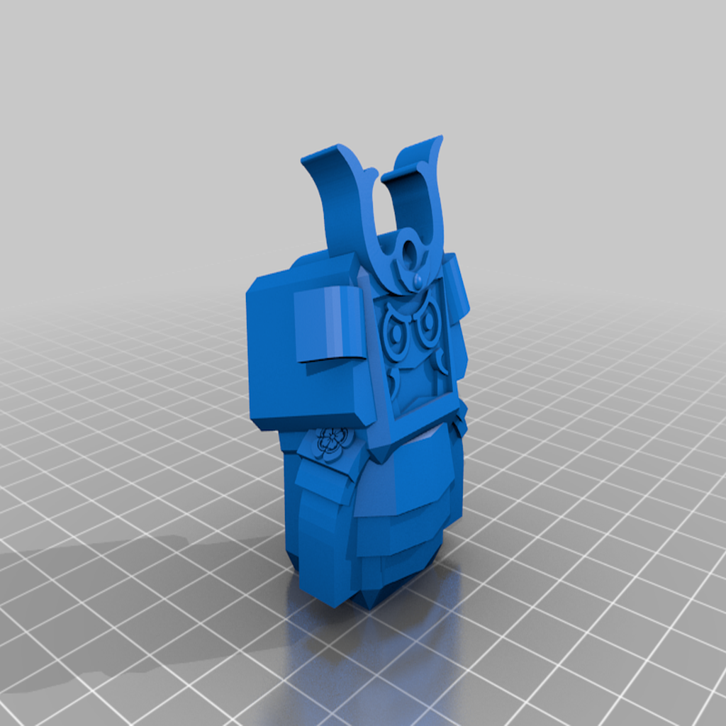 Free STL file simple Samurai・3D printing template to download・Cults