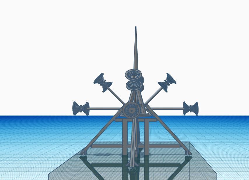 Fichier STL gratuit Cages de l'observatoire et système d'antennes ...