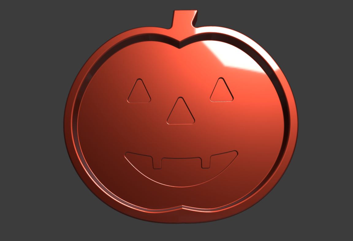 3D file Pumpkin Tray - CNC Files for Wood・3D print model to download・Cults