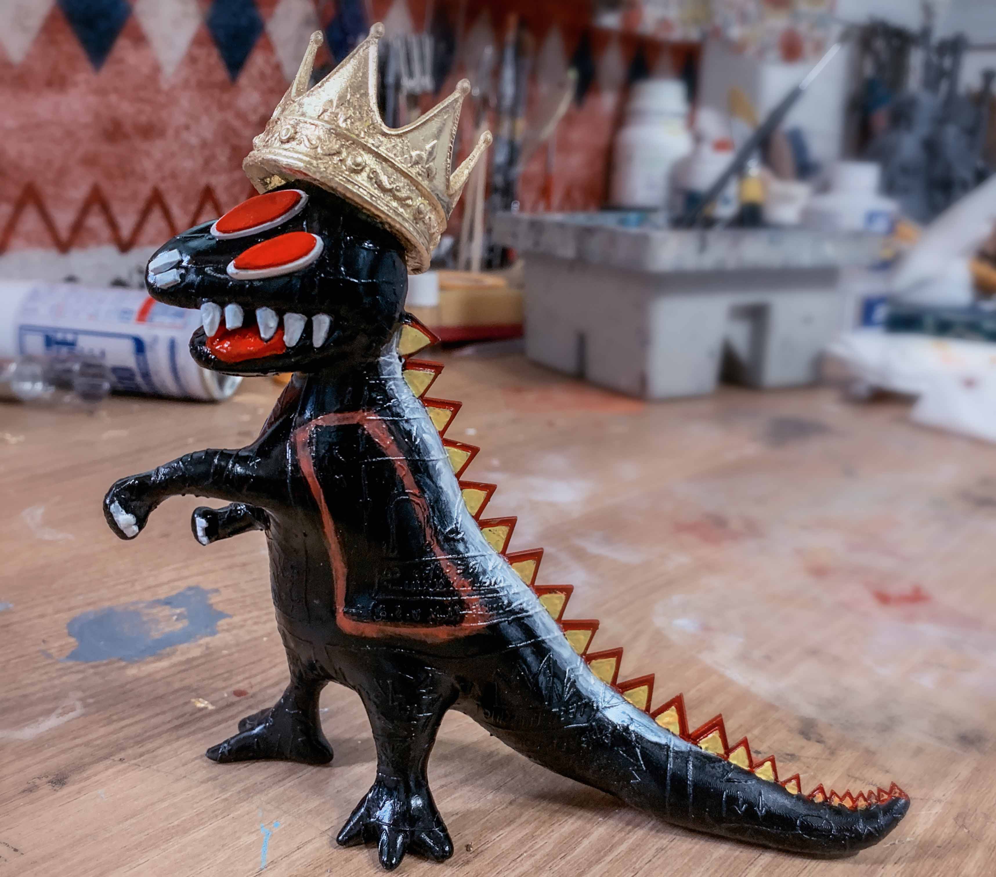 3D file Jean-Michel Basquiat paint 3d 🎨・3D printable model to download ...